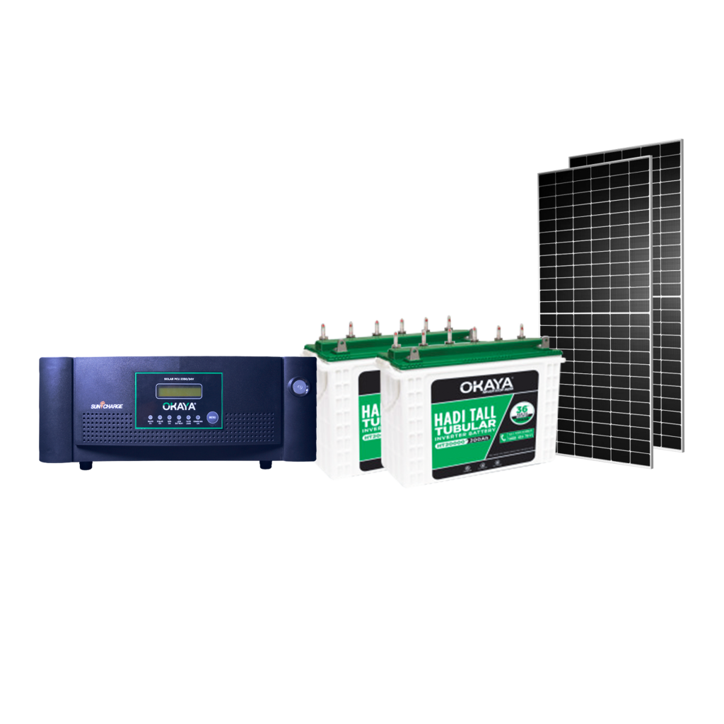 Sun Charge PCU 24V(1640W) Solar Set - Stanol Myanmar